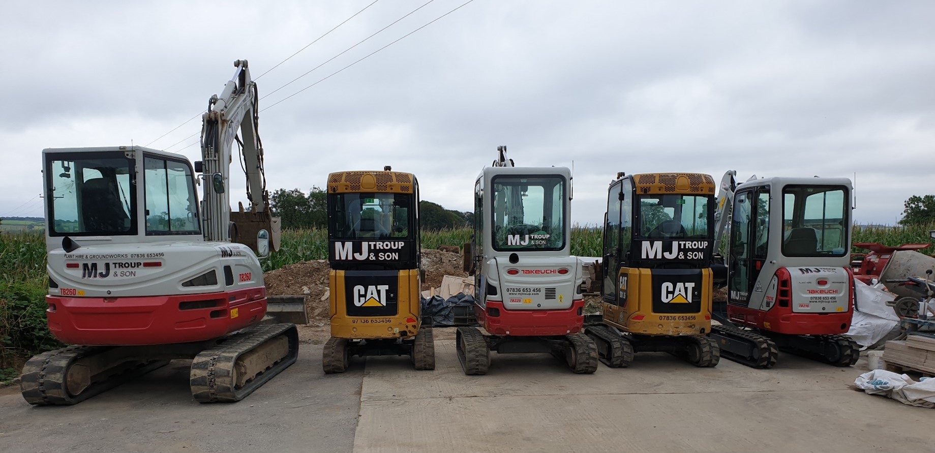 Mini Diggers - MJ Troup